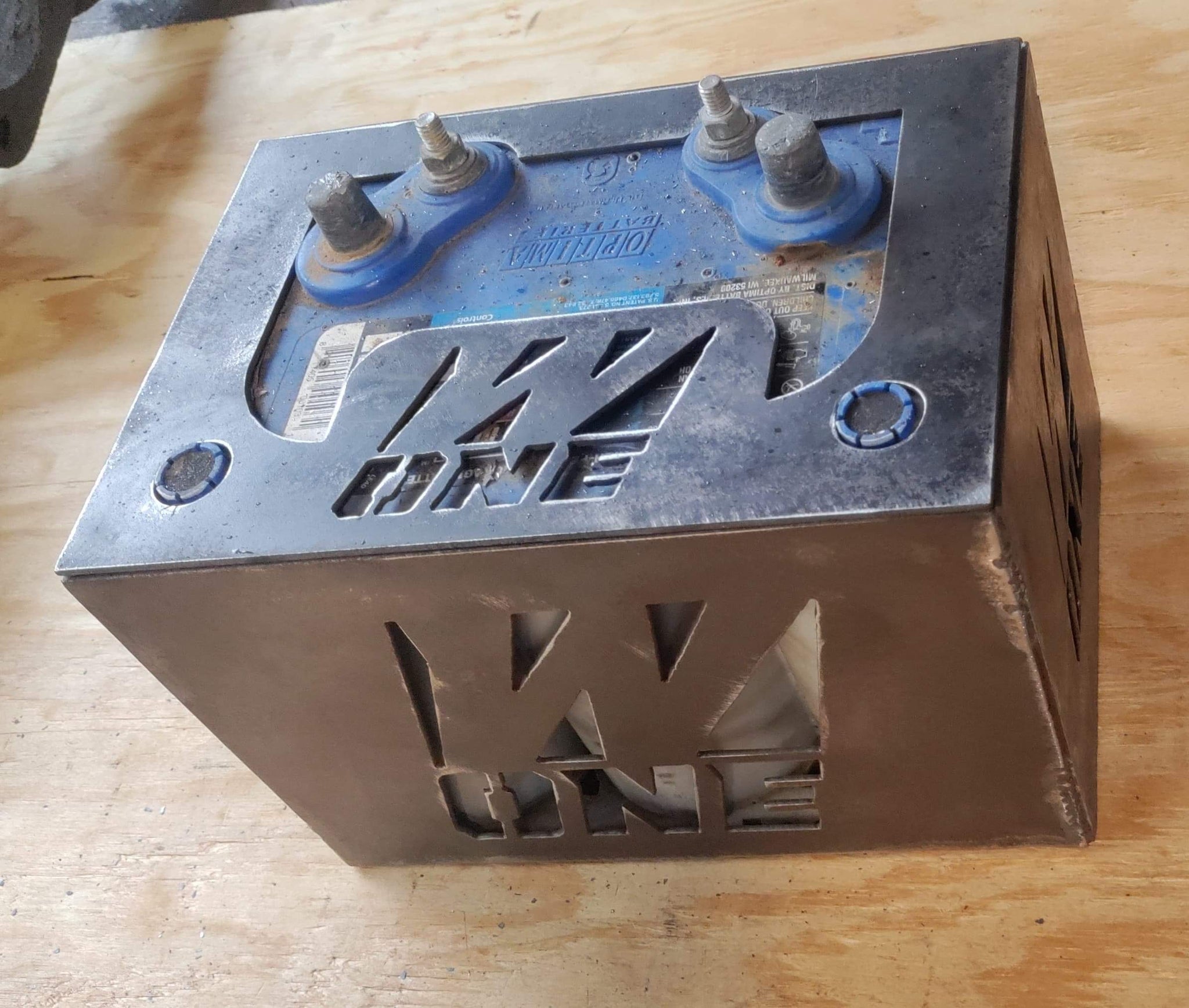 Single Optima Battery Mount – Wildonecustoms